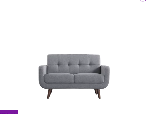 Pollard 51" Square Arm Loveseat – Wilsons Home Store