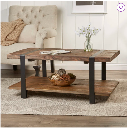 *SPECIAL* - Lora Coffee Table - Natural Grain Look – Wilsons Home Store