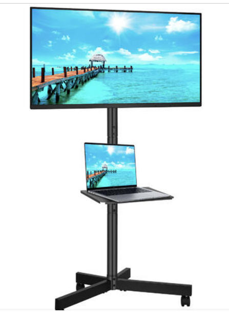 Portable TV, Monitor, Display Stand with wheels – Wilsons Home Store