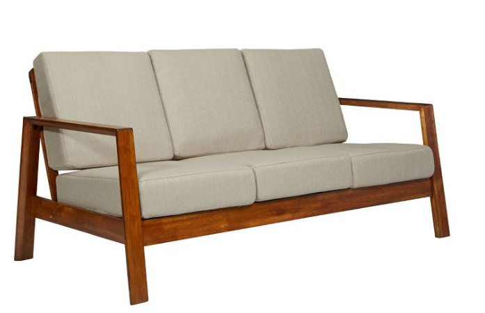 Carly Modern Sofa Barley Tan – Wilsons Home Store