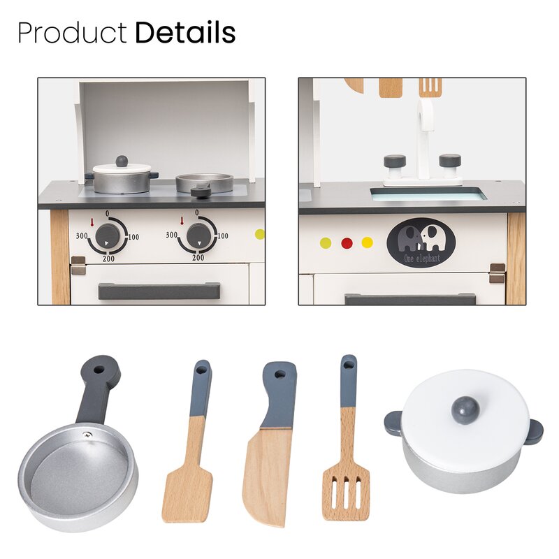 Seve Play Kitchen Set, Fully Assembled – Wilsons Home Store